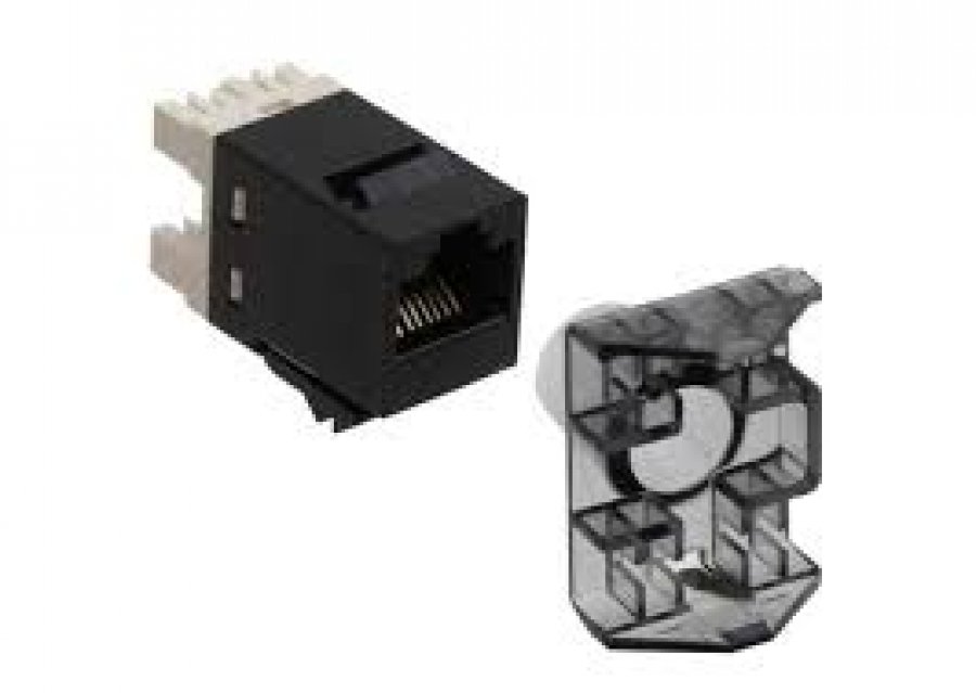 1375055-2 COMMSCOPE AMP keystone RJ45 CAT6 SL preto