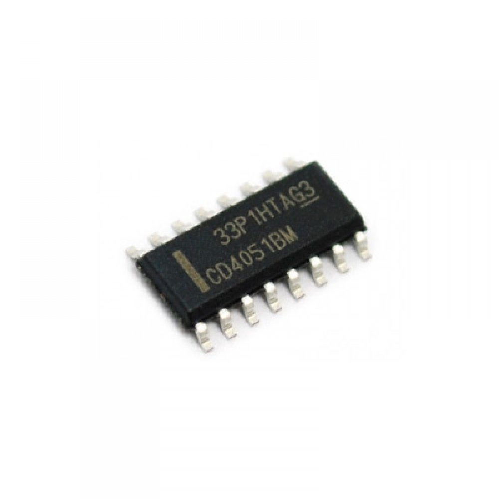 CD4051BM IC Multiplexer Switch CMOS Sgl 8Ch Analog