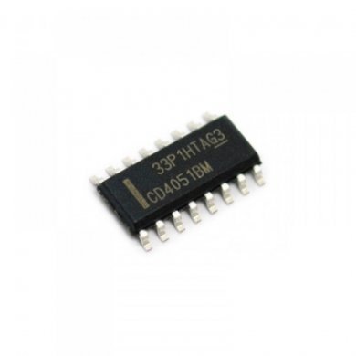 CD4051BM IC Multiplexer Switch CMOS Sgl 8Ch Analog