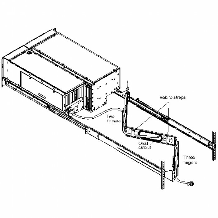 MCP-290-00085-0N Supermicro Cable Management Arm 1U