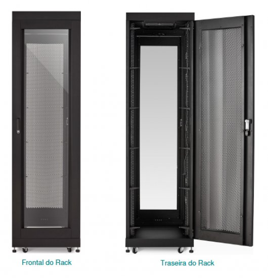 NK047024-A900-00 Nilko Rack de Piso Fechado 19 24U x 900mm