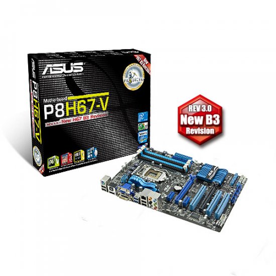 P8H67-V Placa Mãe Asus LGA1155 REV 3.0